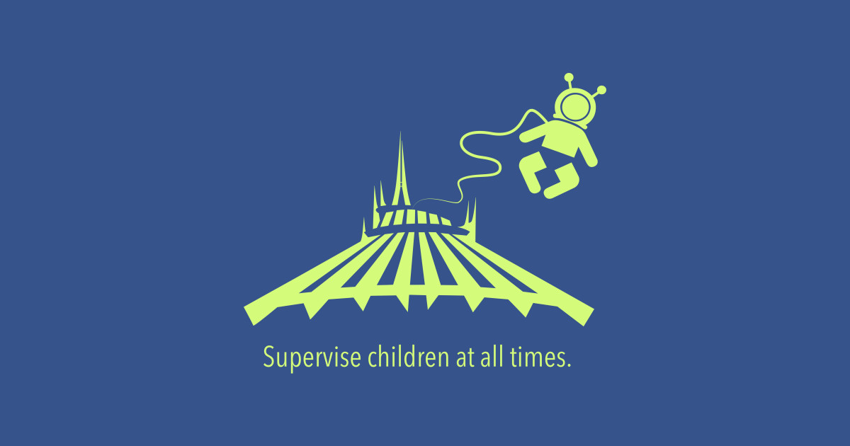 Attention Space Travelers - Roller Coaster - T-Shirt | TeePublic