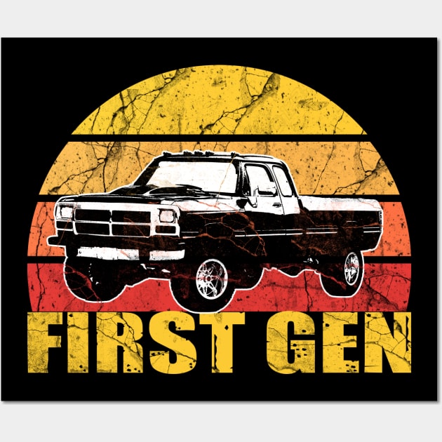 First Gen cummins Dodge ram truck Squarebody First generation Truck ...
