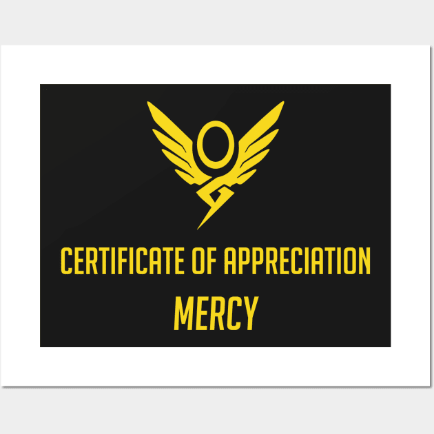Mercy Overwatch Certificate of Appreciation - Overwatch - Posters and ...
