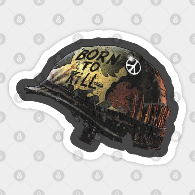 Full Metal Jacket - Vintage - Full Metal Jacket - Sticker | TeePublic