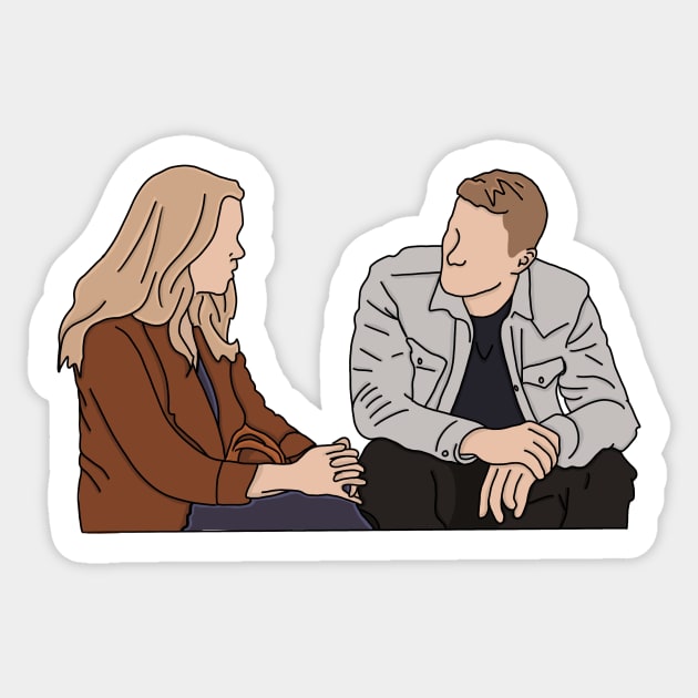 Tim and Isabel - The Rookie - Sticker | TeePublic