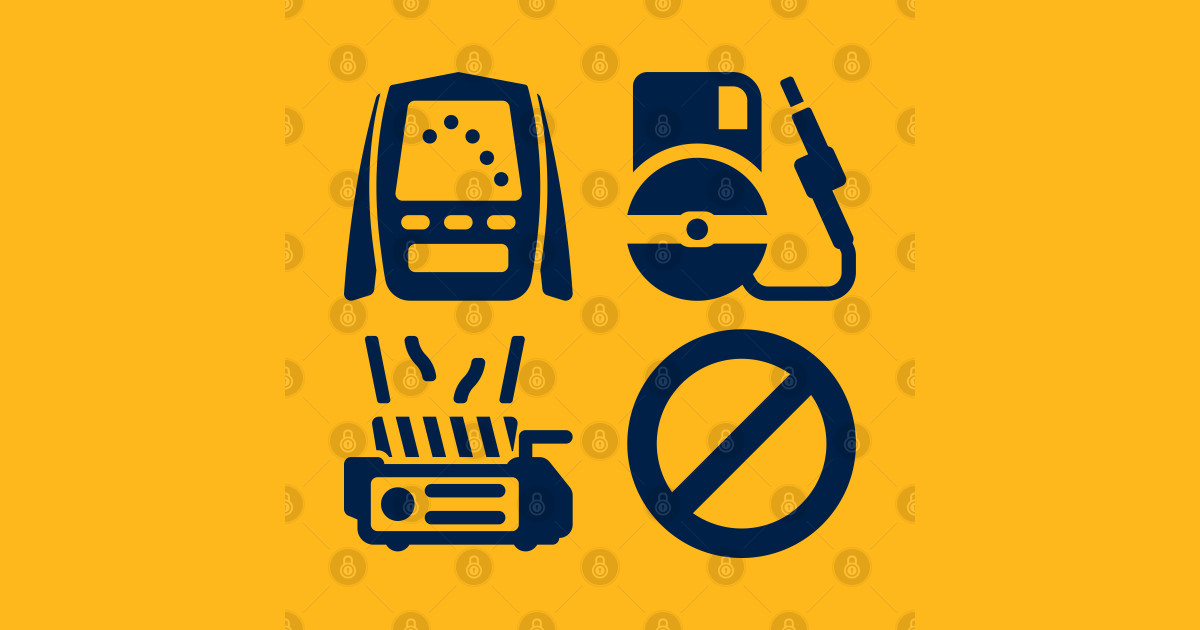 Ghostbusters Supplies Icons - Ghostbusters - T-Shirt | TeePublic