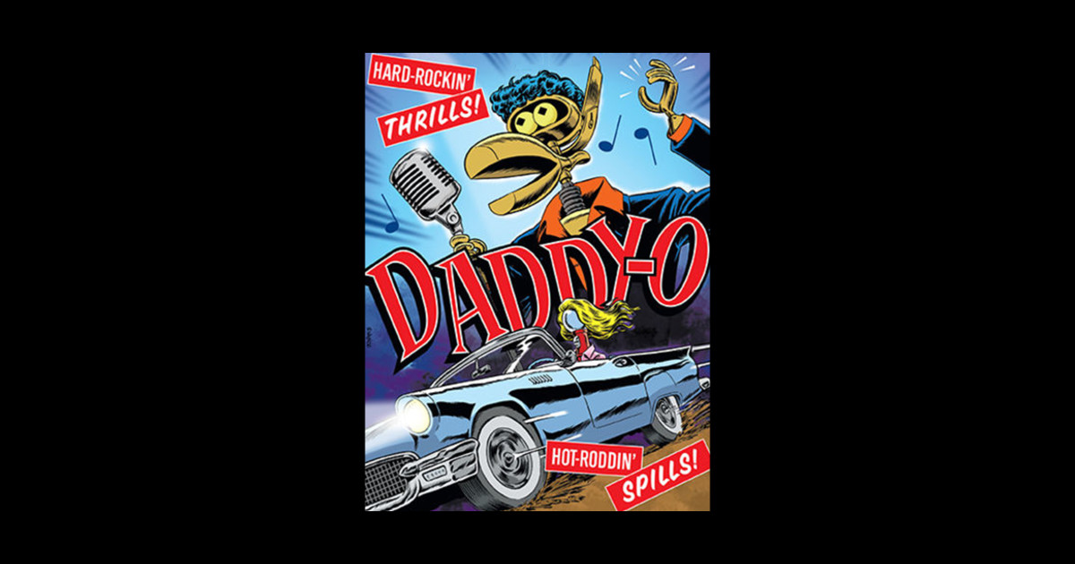 MST3K Mystery Science Promotional Artwork - Daddy-O - Mst3k - Sticker ...