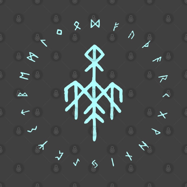 wardruna vikings norse-mythology-symbols - Wardruna - Tapestry | TeePublic