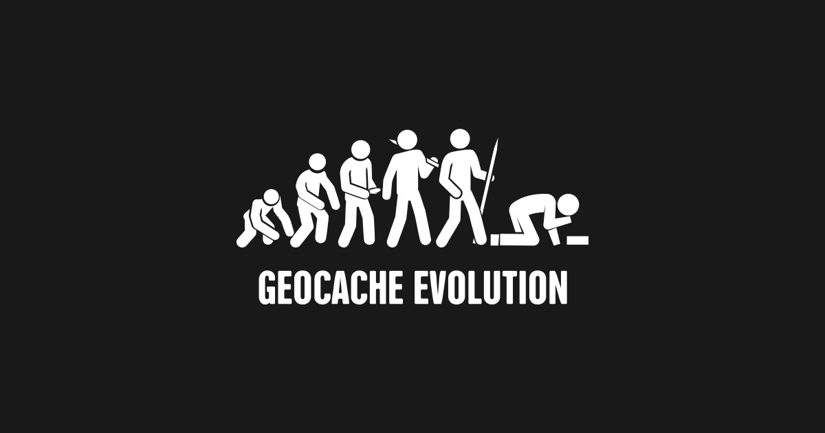 Geocache Evolution - Geocache - T-Shirt | TeePublic