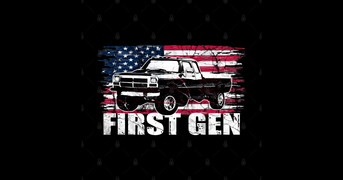 First Gen cummins Dodge ram truck Squarebody First generation Truck ...