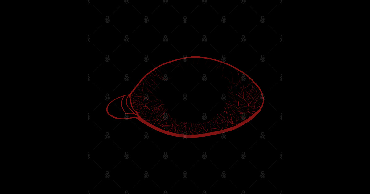 Red Eye Veins Line Art - Eye Veins Red - Red Veins in Eyes - Eye ...