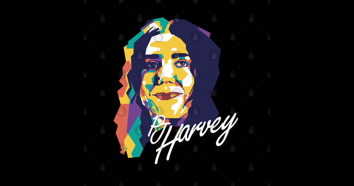 PJ Harvey Pop Art Tribute T - Pj Harvey - Sticker | TeePublic