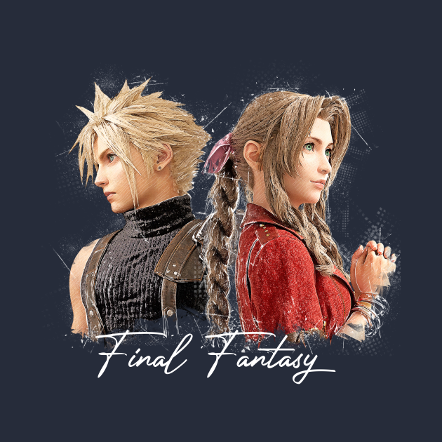 Cloud and Aerith Final Fantasy VII Remake - Final Fantasy Vii - Pin ...