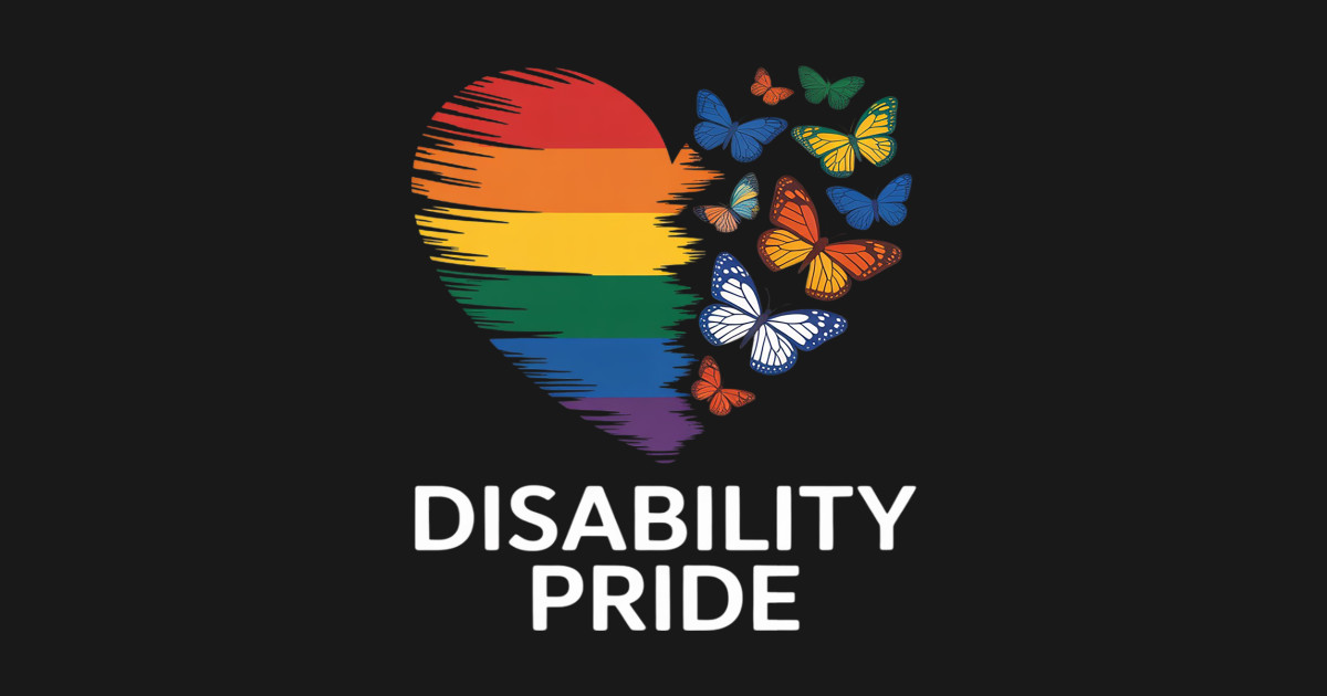 Disability Pride Flag July Disabled Pride Month Awareness - Disability ...