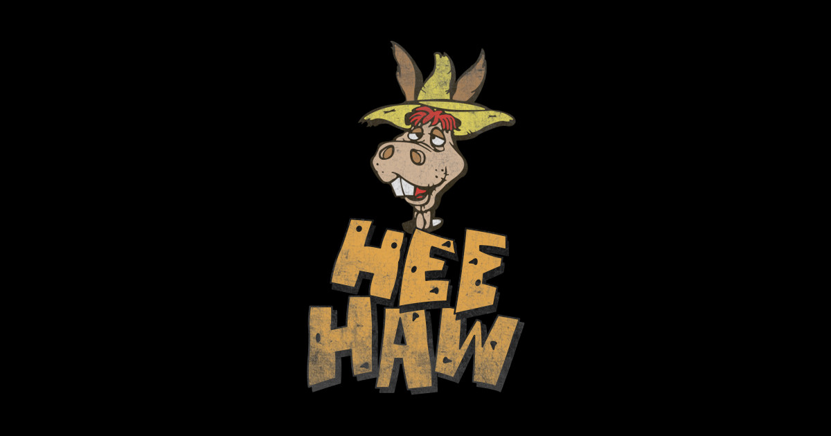 Hee-Haw - Hee Haw - Sticker | TeePublic