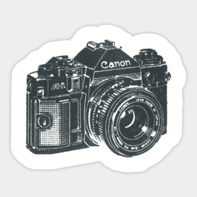 Vintage Canon Camera Clip Art