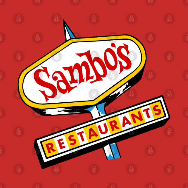 Sambo's Restaurant Sign - Vintage - T-Shirt | TeePublic