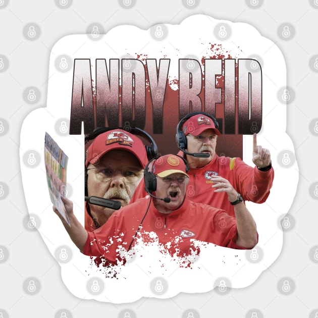 andy reid bootleg design - Andy Reid - Sticker | TeePublic