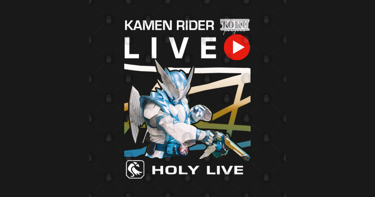 Kamen Rider Holy Live - Kamen Rider - T-Shirt | TeePublic