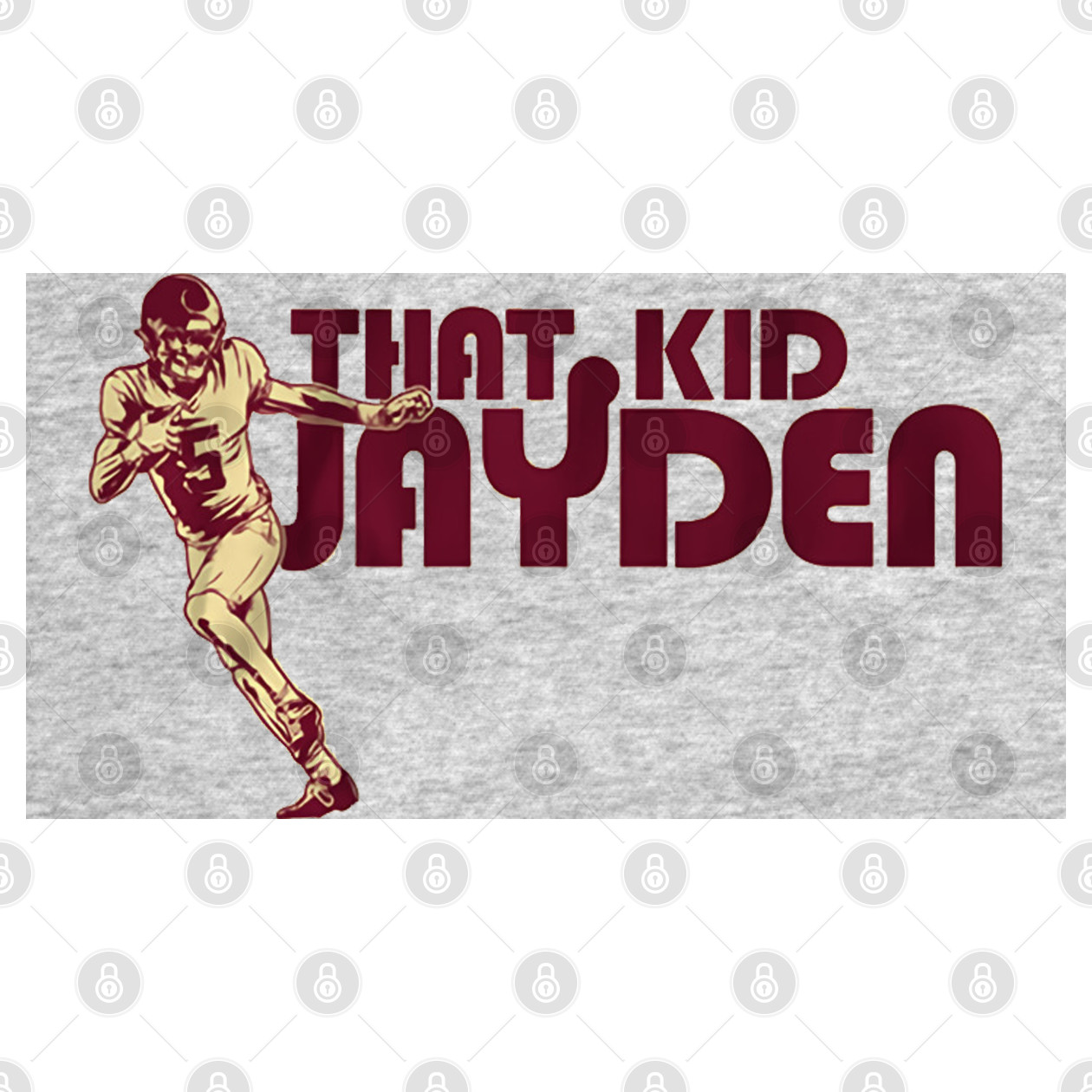 Jayden Daniels That Kid - Jayden Daniels - T-Shirt | TeePublic