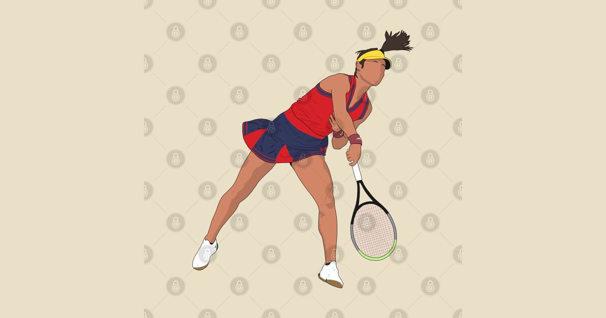 Emma Raducanu Tennis Player - Emma Raducanu - T-Shirt | TeePublic