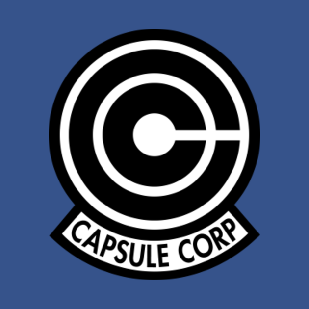 Capsule Corp. Logo (dark) - Dragon Ball - Long Sleeve T-Shirt | TeePublic