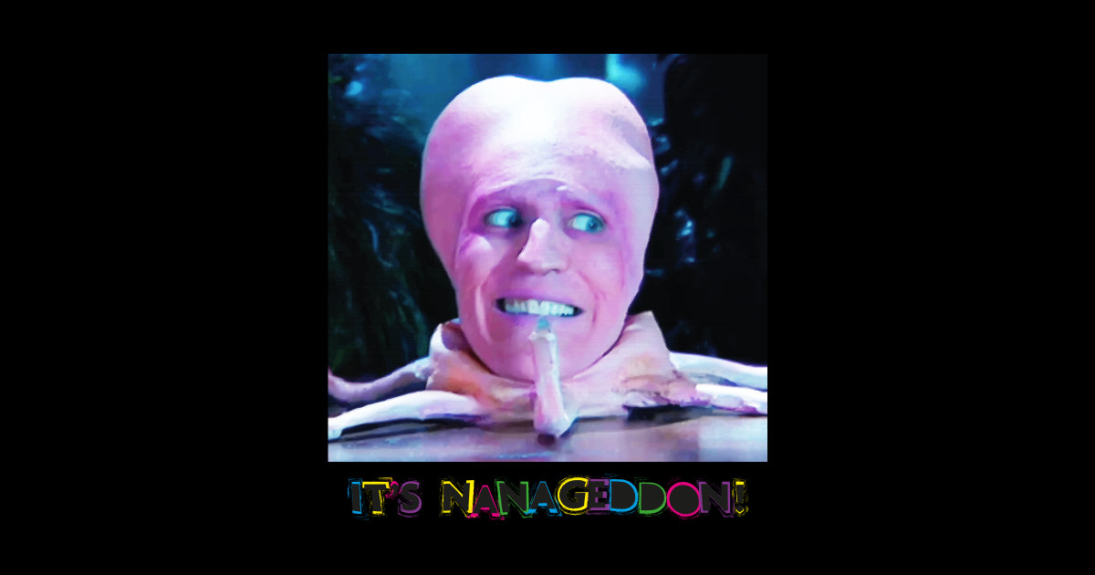 It's Nanageddon - The Mighty Boosh - T-Shirt | TeePublic