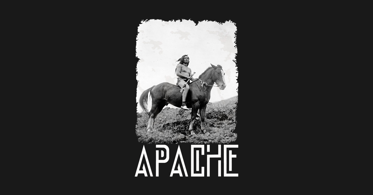 Horse Pet Apache Indian On Horse Proud Native American Indian - Native ...