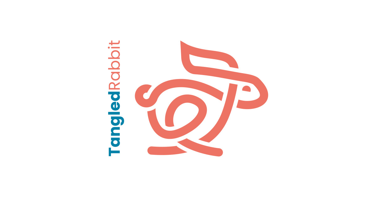 Tangled Rabbit Modern - Tangled Rabbit - T-Shirt | TeePublic