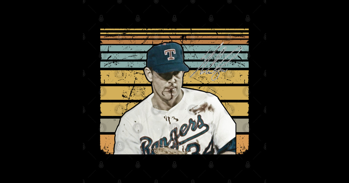 Nolan Ryan Classic - Nolan Ryan - Sticker | TeePublic