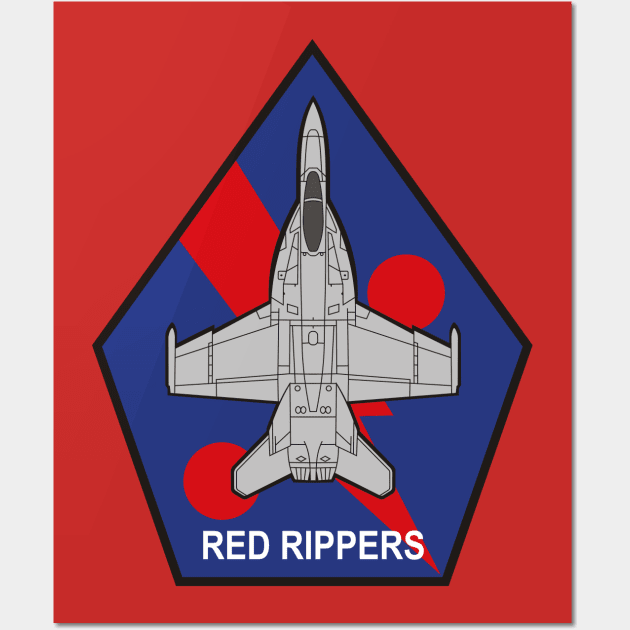 VFA-11 Red Rippers - F/A-18 - Vfa 11 Red Rippers - Posters and Art ...