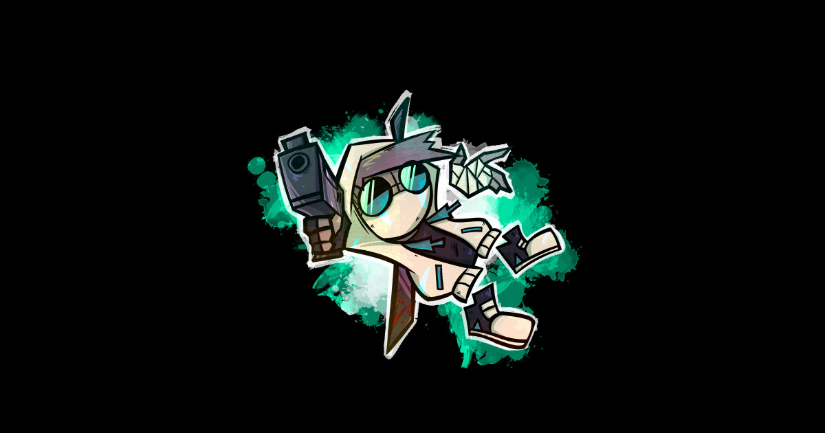 White Hank Madness combat Achromatic style - Madness Combat - Sticker ...