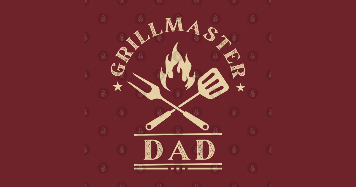 Grill Master Dad - Grill Master - T-Shirt | TeePublic