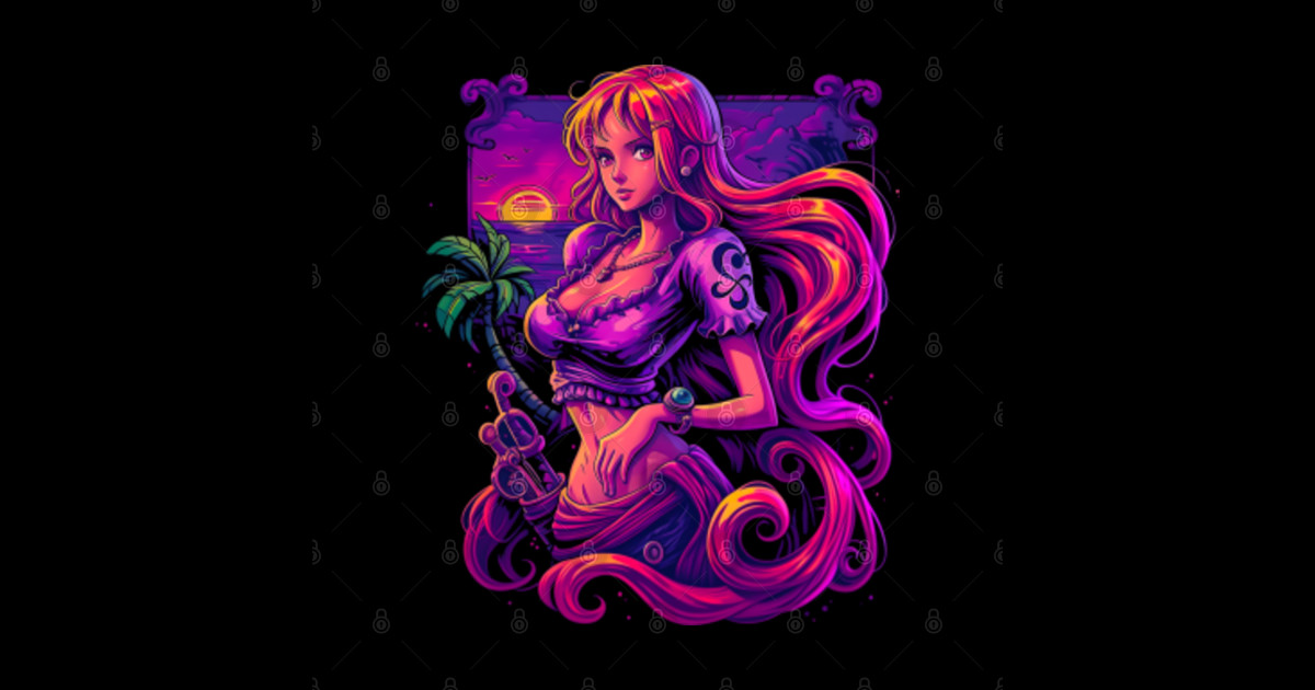 nami - one piece - Nami - Posters and Art Prints | TeePublic
