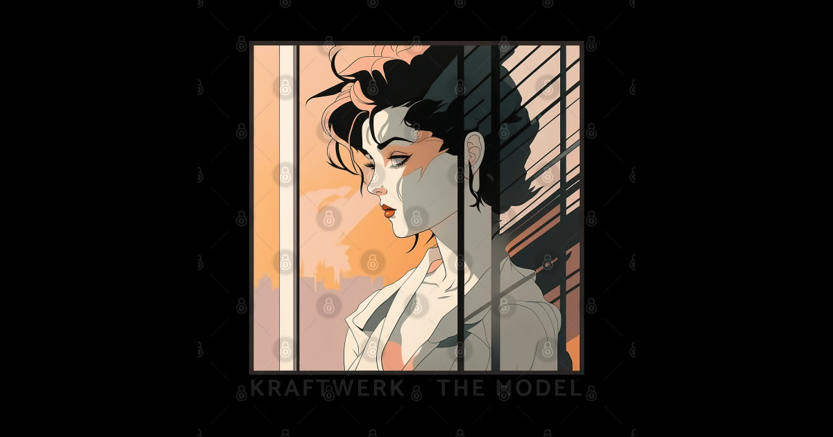 Kraftwerk The Model / Fan Art Design - Kraftwerk - Tapestry | TeePublic