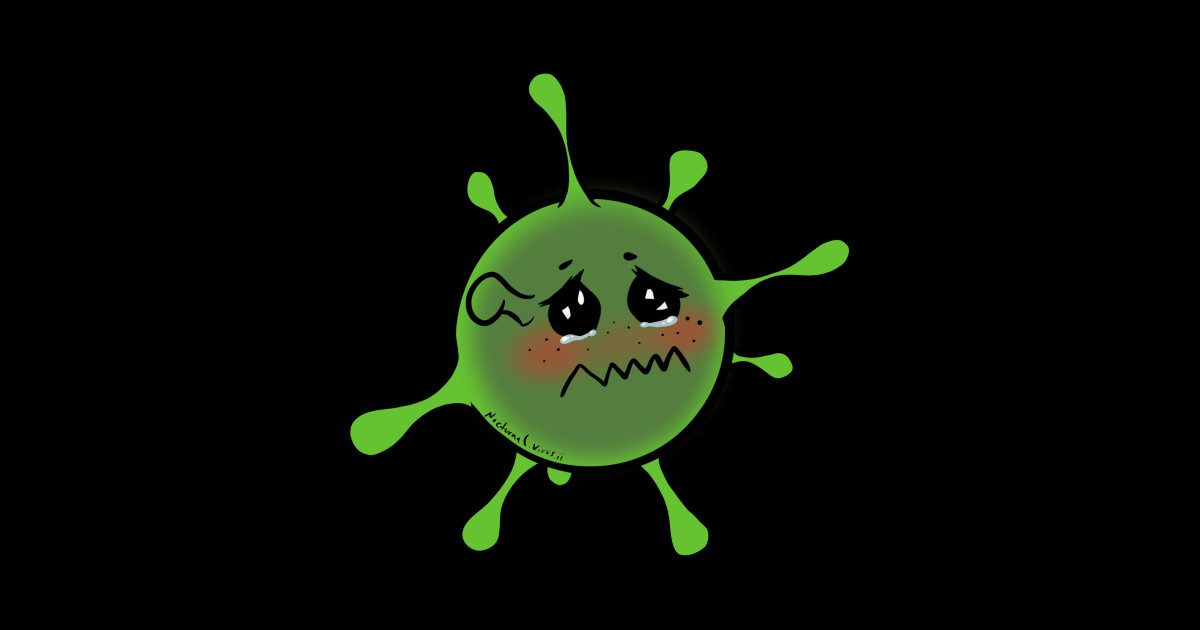 Sad Nocturnal Virus - Virus - Sticker | TeePublic