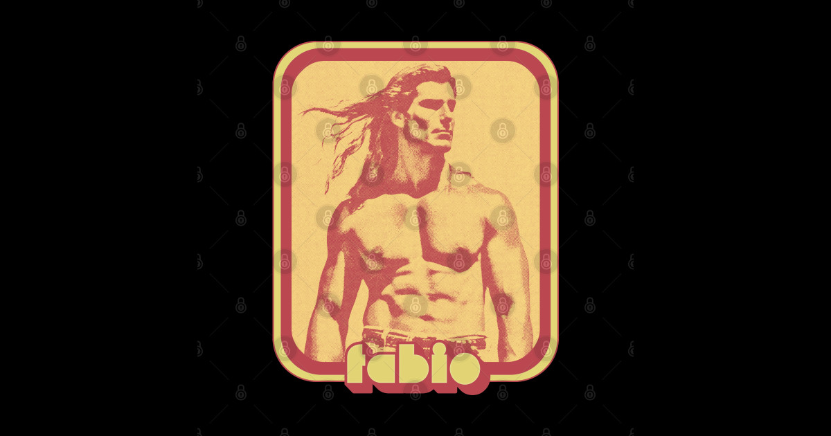 Fabio // Retro 90s Aesthetic Fan Design - 90s Fashion - T-Shirt | TeePublic