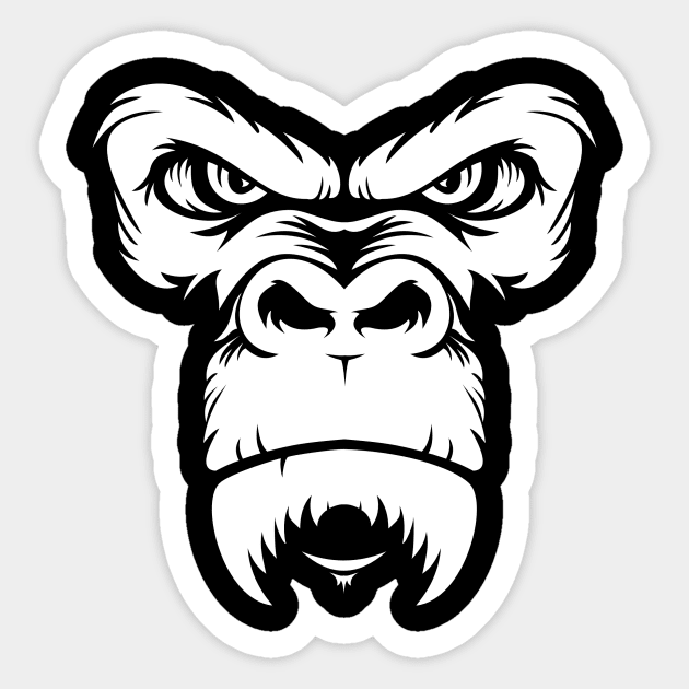 Apes united strong - Ape - Sticker | TeePublic