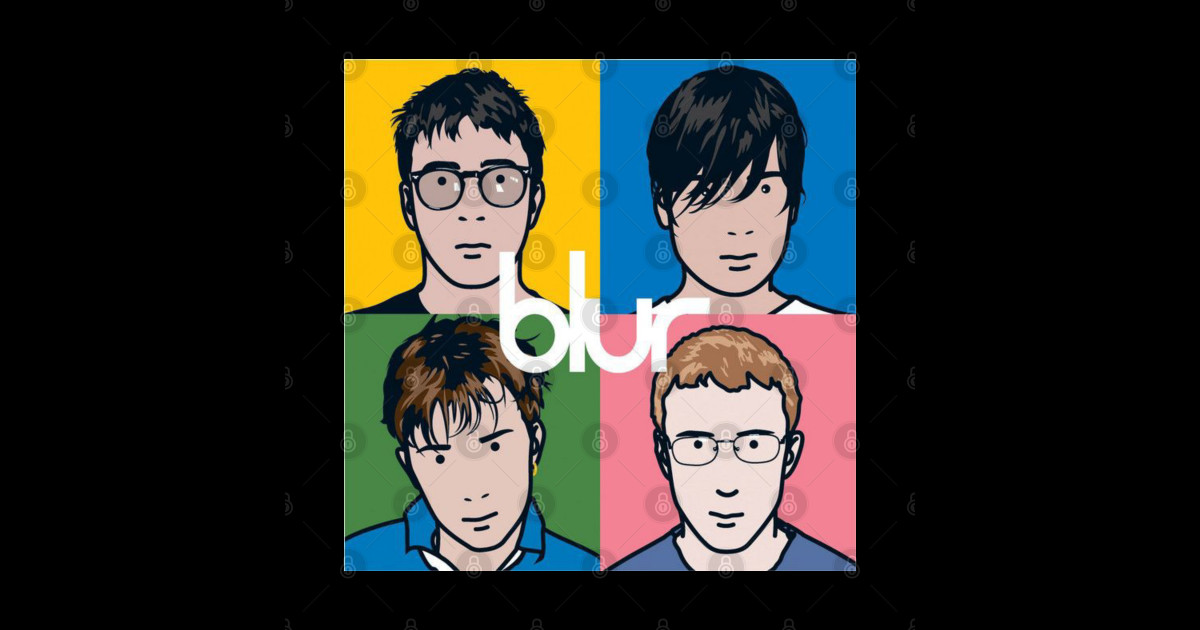 Blur//vintage design for fans - Blur - Sticker | TeePublic