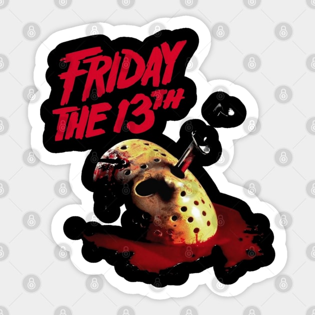Friday the 13th - Friday The 13th - Sticker | TeePublic