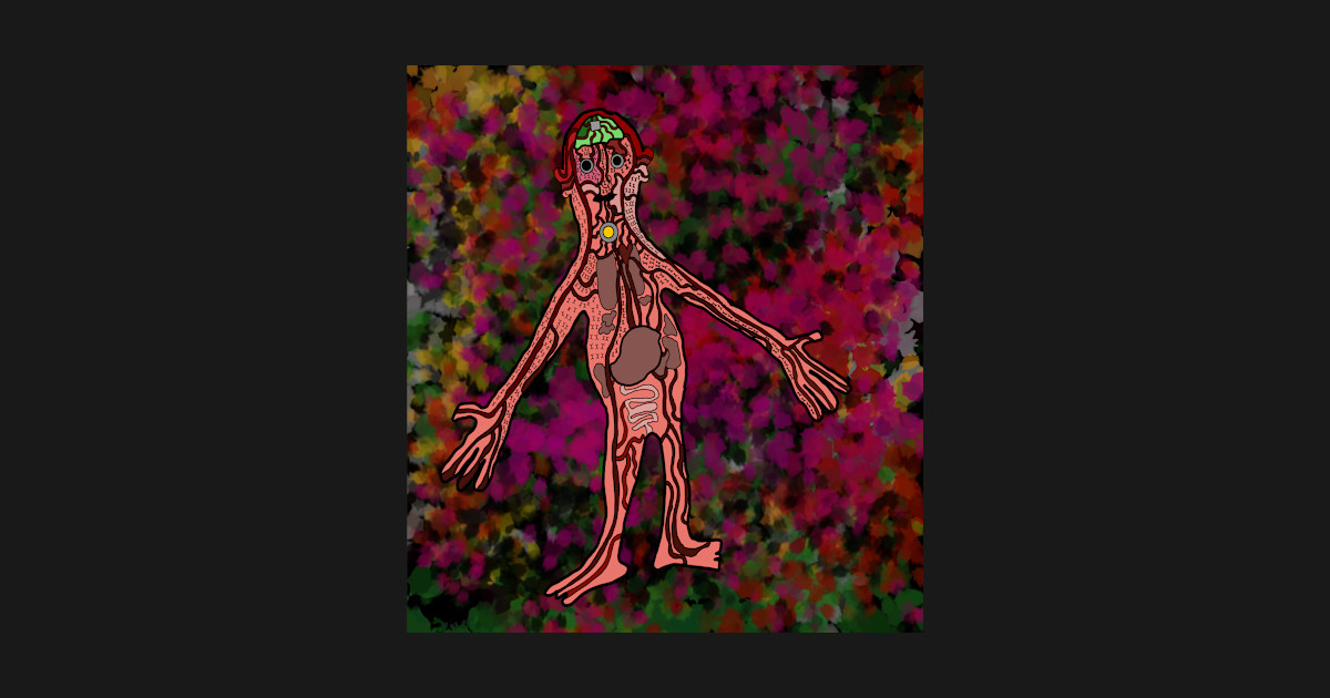 drawing painting altered human with technology - Drawing Artwork - T ...