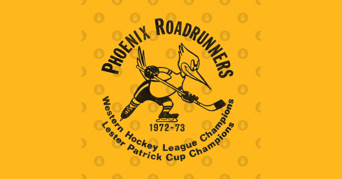 Phoenix Roadrunners -- 70s Hockey Team - Phoenix Roadrunners - T-Shirt ...