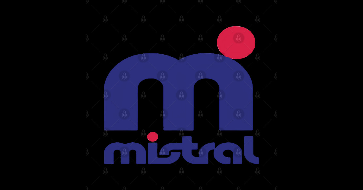 Mistral Logo - Mistral - Sticker | TeePublic