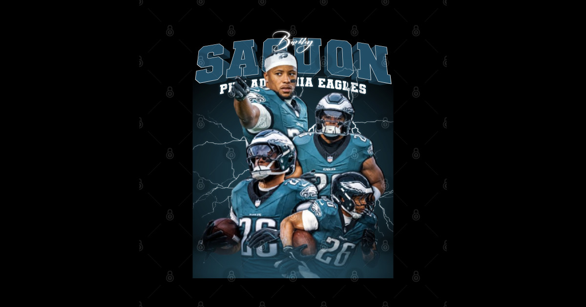 Saquon Barkley 26 - Saquon Barkley - Sticker | TeePublic