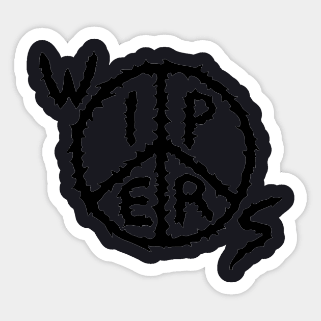 Wipers Rock Band Logo - Wipers Rock Band Logo - Sticker | TeePublic