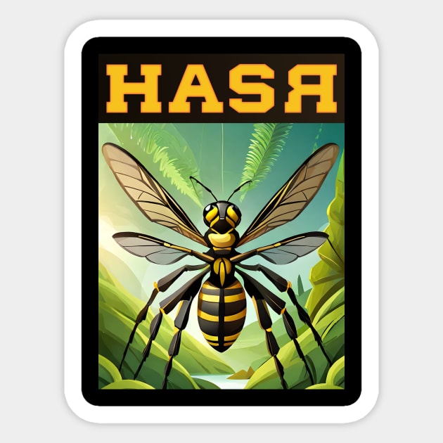 Wasp Spider (Design 1) - Insect - Sticker | TeePublic