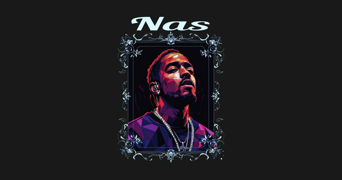 NAS MUSICIAN FAN ART - Nas Musician Fan Art - T-Shirt | TeePublic