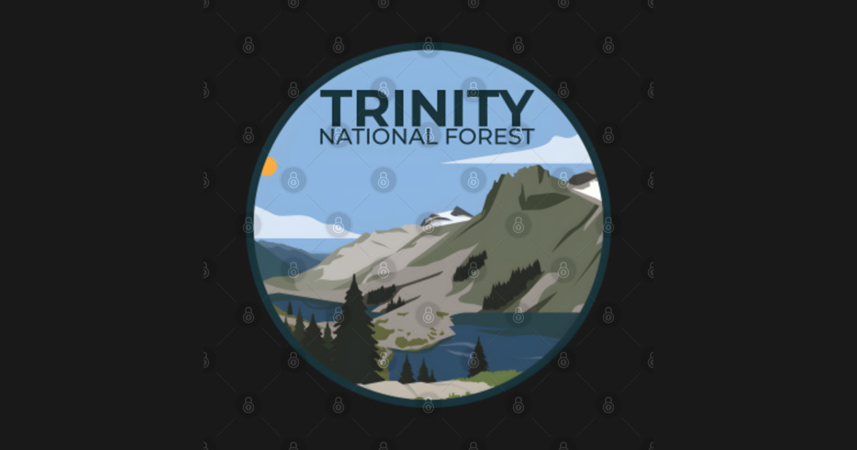 Trinity National Forest - Trinity National Forest - T-Shirt | TeePublic