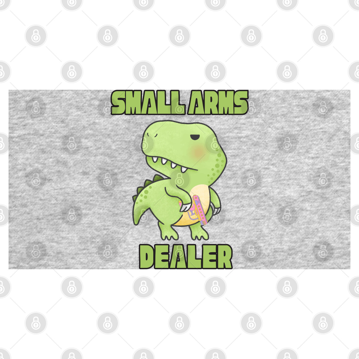 Small Arms - Dinosaur - T-Shirt | TeePublic