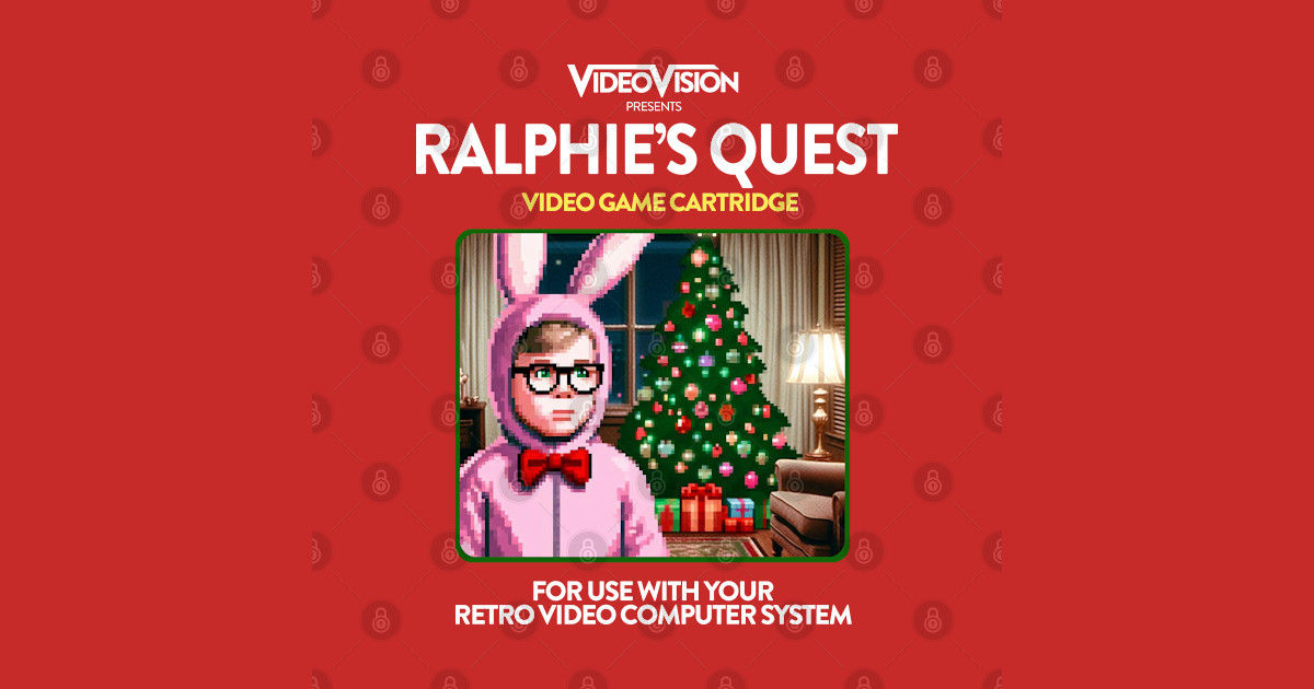 Ralphie's Quest 80s Game - A Christmas Story - T-Shirt | TeePublic