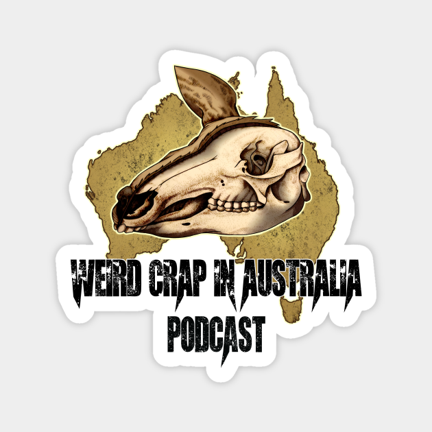 Weird Crap in Australia - Classic Logo - Australia - Magnet | TeePublic