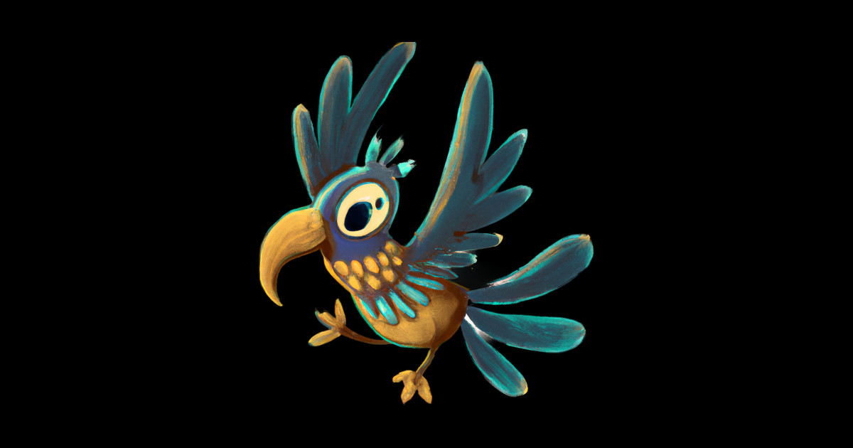 Cute Cuckoo Drawing - Cuckoo - Sticker | TeePublic