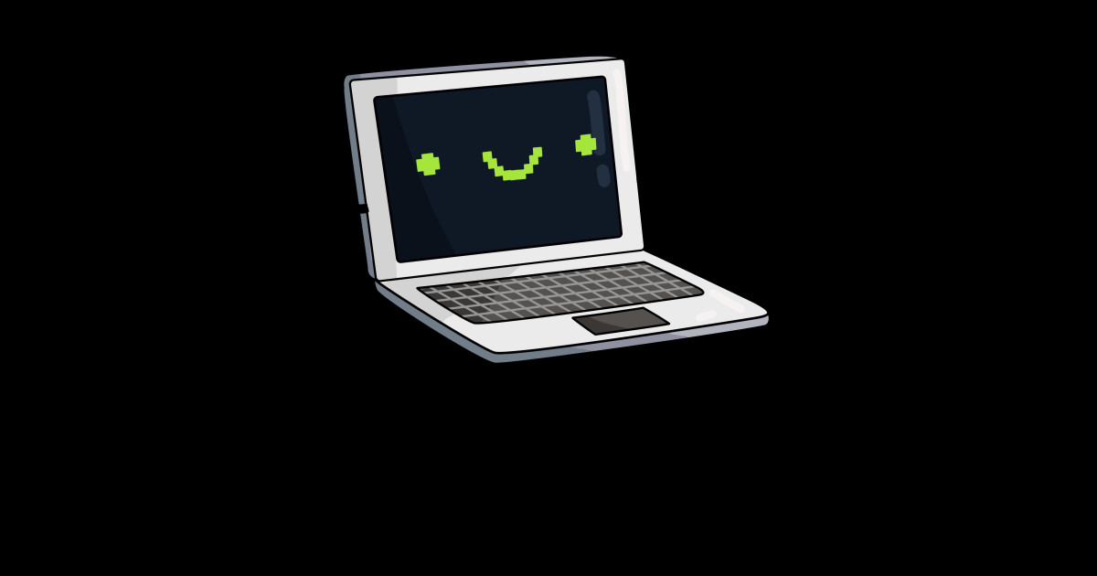 Too Cute To Compute Funny Computer Pun - Computer Puns - Sticker ...