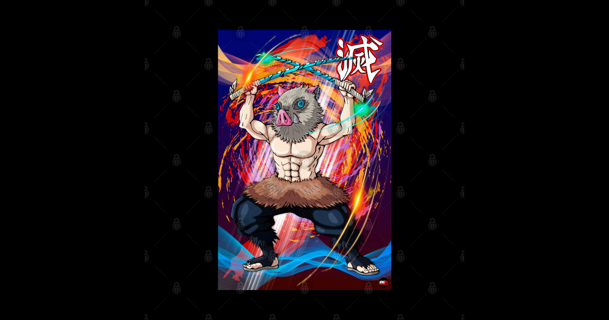 DEMON SLAYER INOSUKE - Demon Slayer Inosuke - Posters and Art Prints ...